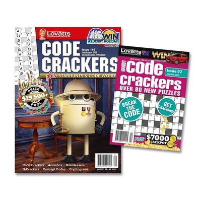 Lovatts Code Crackers Bundle - 12 Month Subscription | 6000000031714 ...