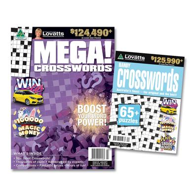 Lovatts Crosswords Bundle Magazine Subscription - isubscribe