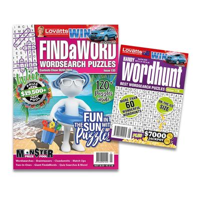 Lovatts Wordsearch Bundle Magazine Subscription - isubscribe