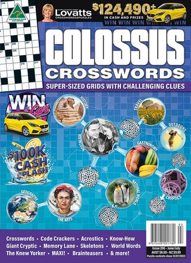 Lovatts Colossus Crosswords Magazine Subscription