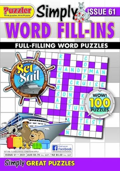 Simply Word Fill-Ins Magazine Subscription - isubscribe
