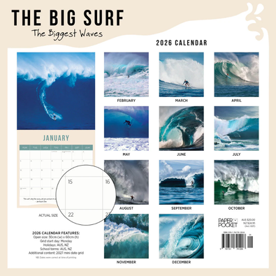 2026 The Big Surf Calendar - isubscribe.com.au