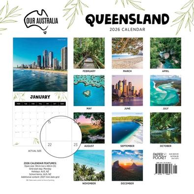 2026 Our Australia Queensland Calendar - isubscribe.com.au
