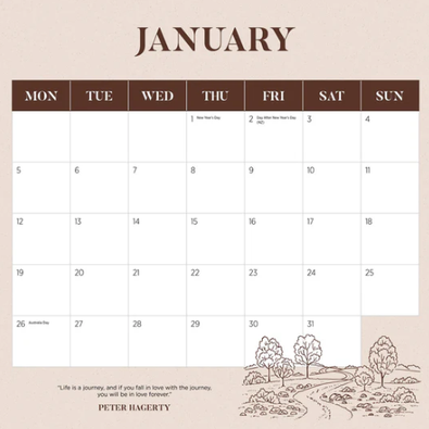 2026 Pathways Of The World Calendar - isubscribe.com.au