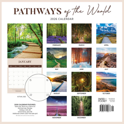 2026 Pathways Of The World Calendar - isubscribe.com.au