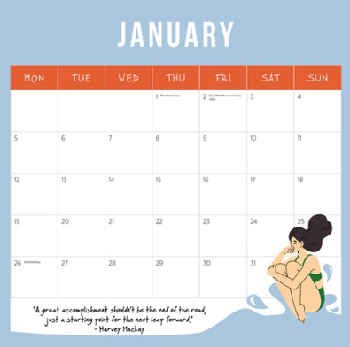 2026 Cliff Diving Calendar - isubscribe.com.au