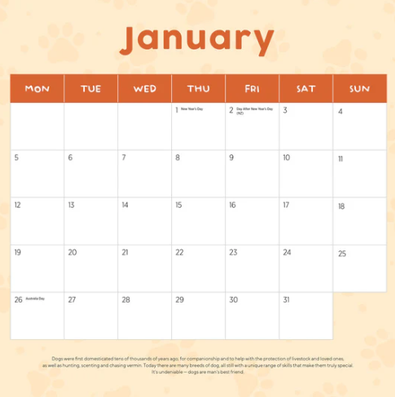 2026 Cavoodles Calendar - isubscribe.com.au