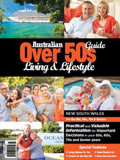 Australian Over 50s Living & Lifestyle Guide NSW Magazine Subscription