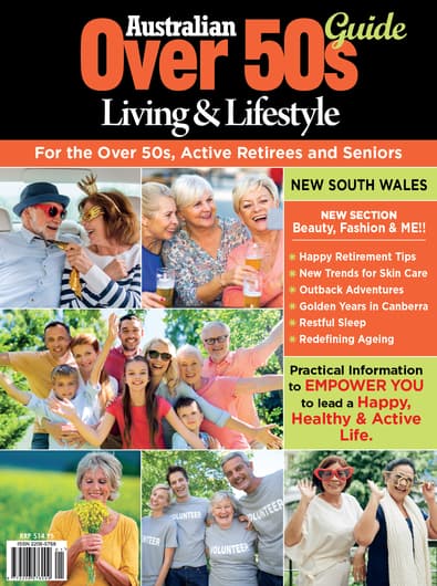 Australian Over 50s Living & Lifestyle Guide NSW Magazine Subscription