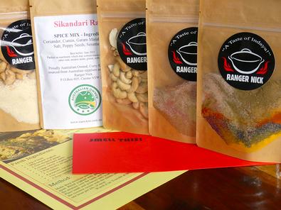 Ranger Nick's Curry Spice & Recipe Kit 1 Flavour Subscription