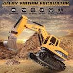 6-Channel Remote Control Excavator Truck - isubscribe.com.au