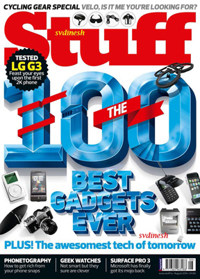 Stuff magazine loses its cover girls in redesign